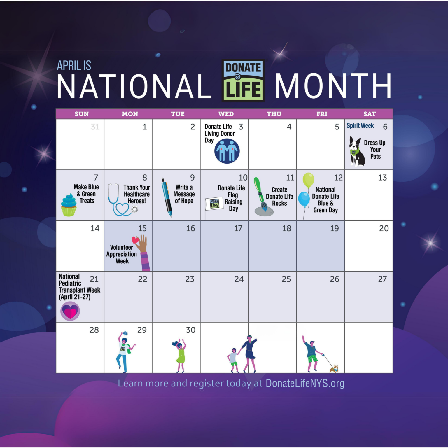 National Donate Life Month - Donate Life New York State
